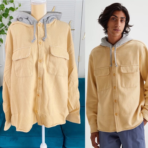 Urban Outfitters | Jackets & Coats | Urban Outfitters Bdg Hooded Pilled ...